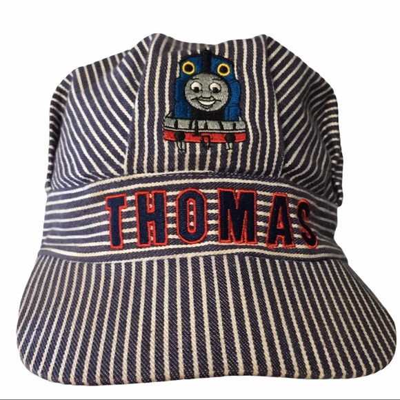 Accessories | Thomas The Train Conductor Engineer Cap Stripes | Poshmark